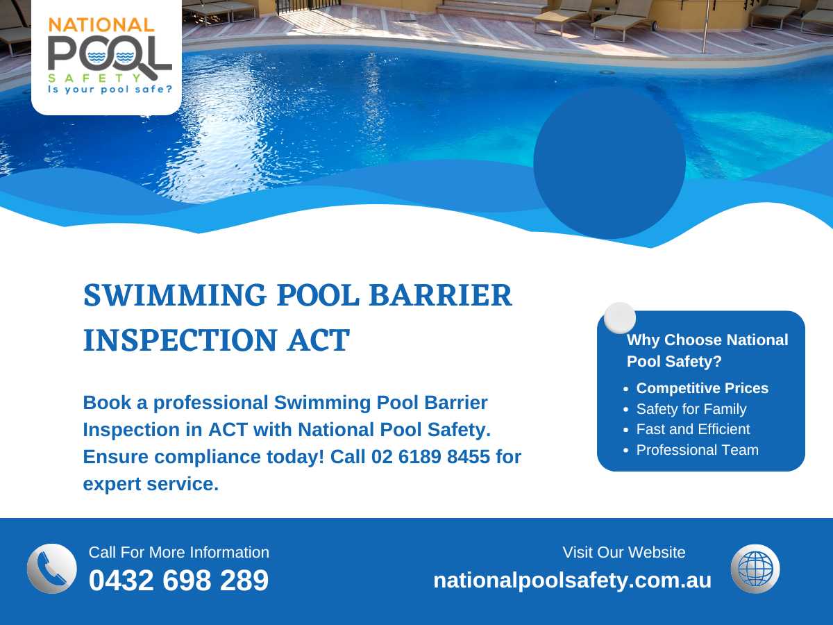 Swimming Pool Barrier Inspection ACT - National Pool Safety